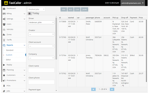 Taxi Dispatch Online Office | TaxiCaller