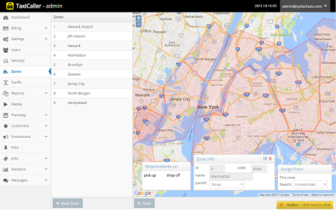 Taxi Dispatch Online Office | TaxiCaller