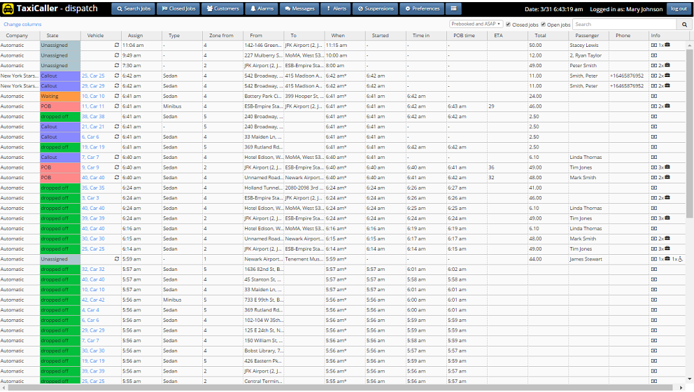 Taxi Dispatch Solution | All-in-one system | TaxiCaller