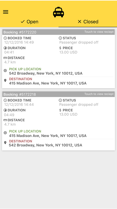 Taxi Booking Passenger App | TaxiCaller