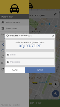 Taxi Booking Passenger App | TaxiCaller